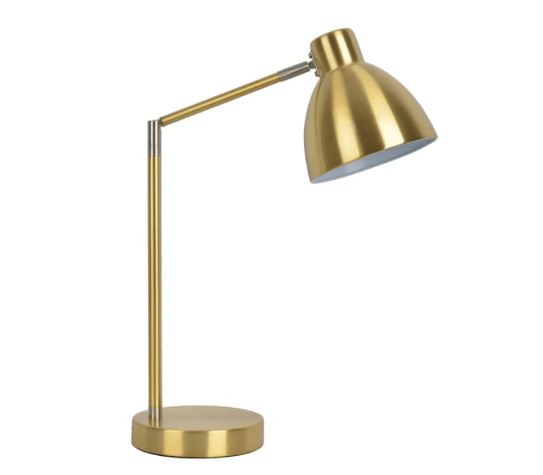 Desk Task Lamp Gold (Includes CFL Bulb) Review - Smartest Reviews