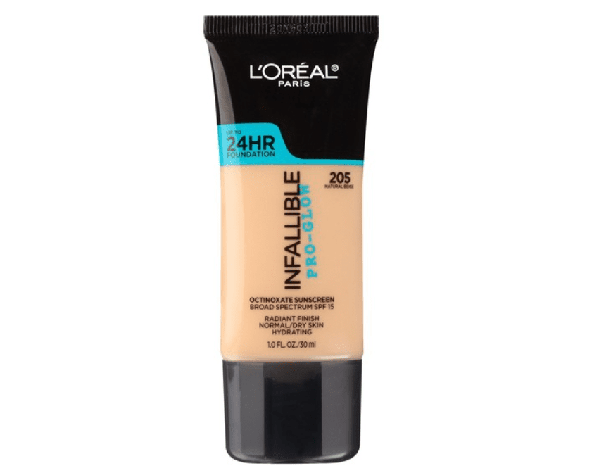 L'Oreal Paris Infallible Pro-Glow Foundation Normal/Dry Skin with SPF ...