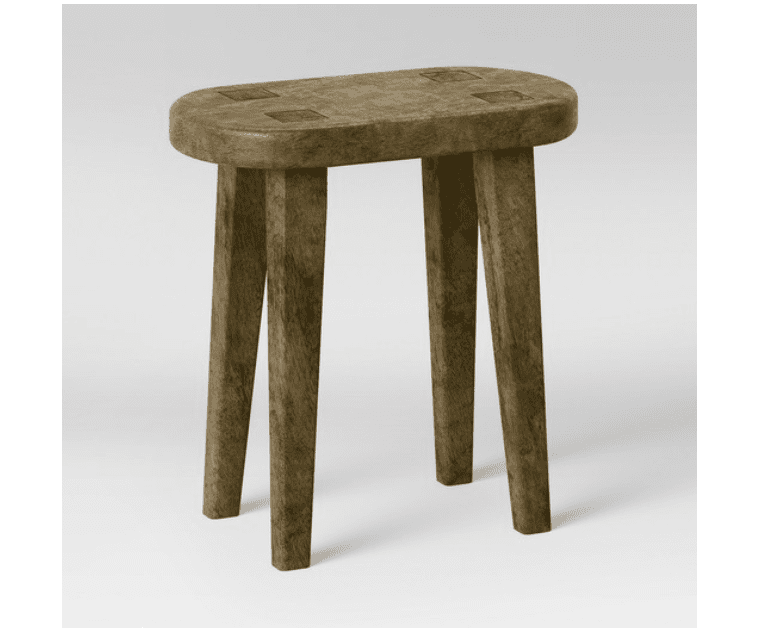 Woodland Tall Carved Wood Table Brown - Threshold Review - Smartest Reviews