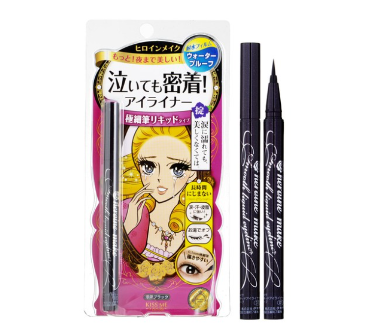 ISEHAN - Kiss Me Heroine Make Smooth Liquid Eyeliner (#01 Black) 0.4ml ...