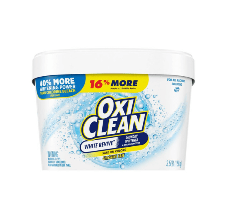 OxiClean White Revive Laundry Whitener + Stain Remover Powder - 3.5lbs ...