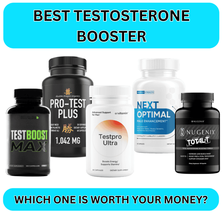 Top 5 Best Testosterone Boosters for Energy & Performance - Smartest ...