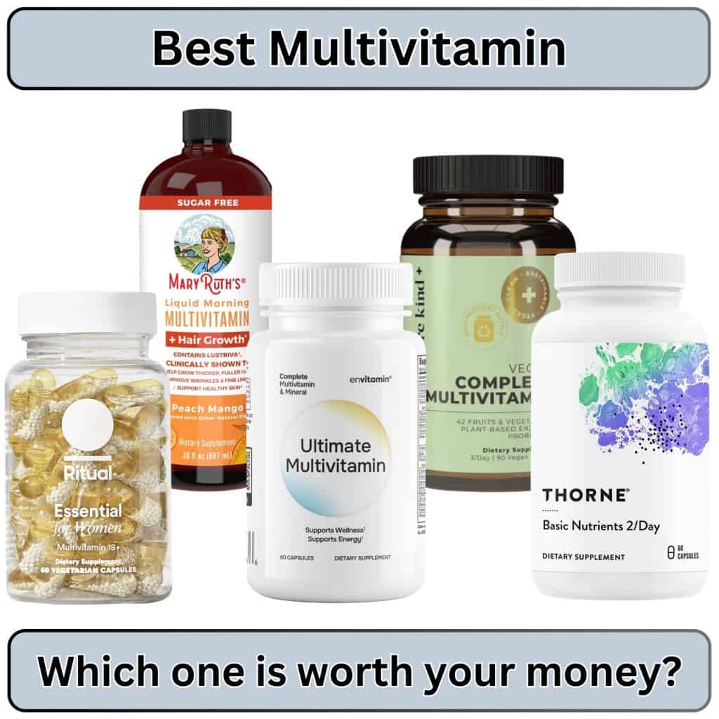 Top 5 Multivitamin Supplements Of 2025 - Smartest Reviews